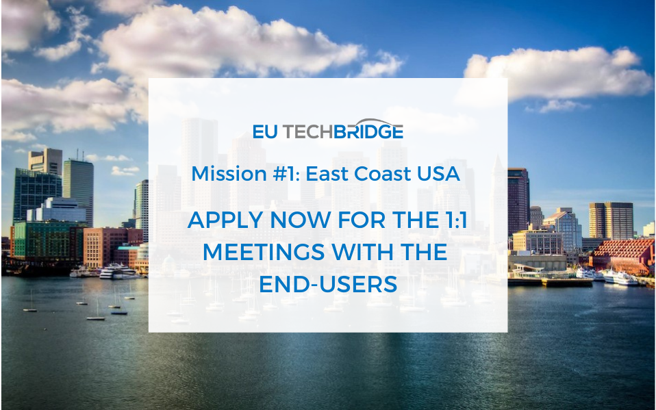 EU Techbridge East Coast USA – Applications for 1:1 meetings are now open! — LE2C
